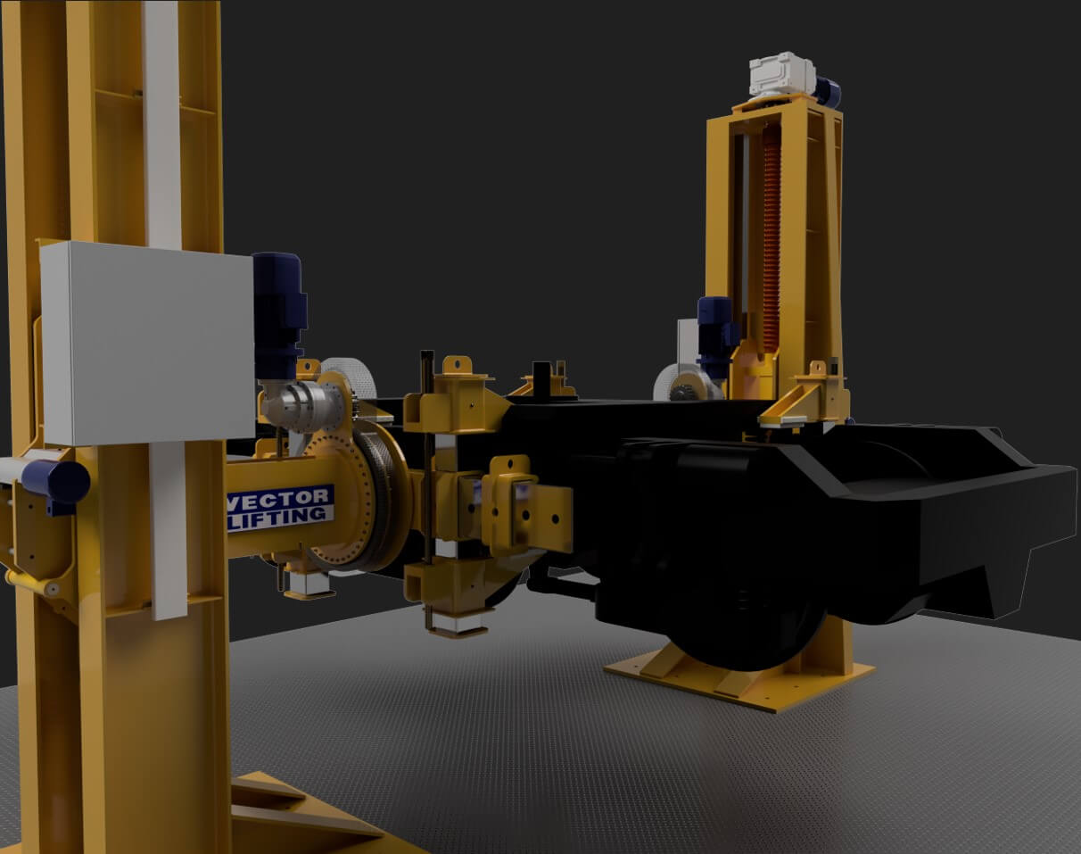 LOCOMOTIVE BOGIE ROTATOR - Vector Lifting Vector Lifting